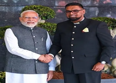 GUYANA-President Ali, India’s PM, to discuss military cooperation ...